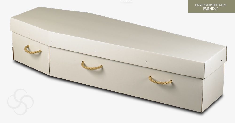 BASILDON CARDBOARD Environmentally Friendly Coffin - Signature Funerals ...